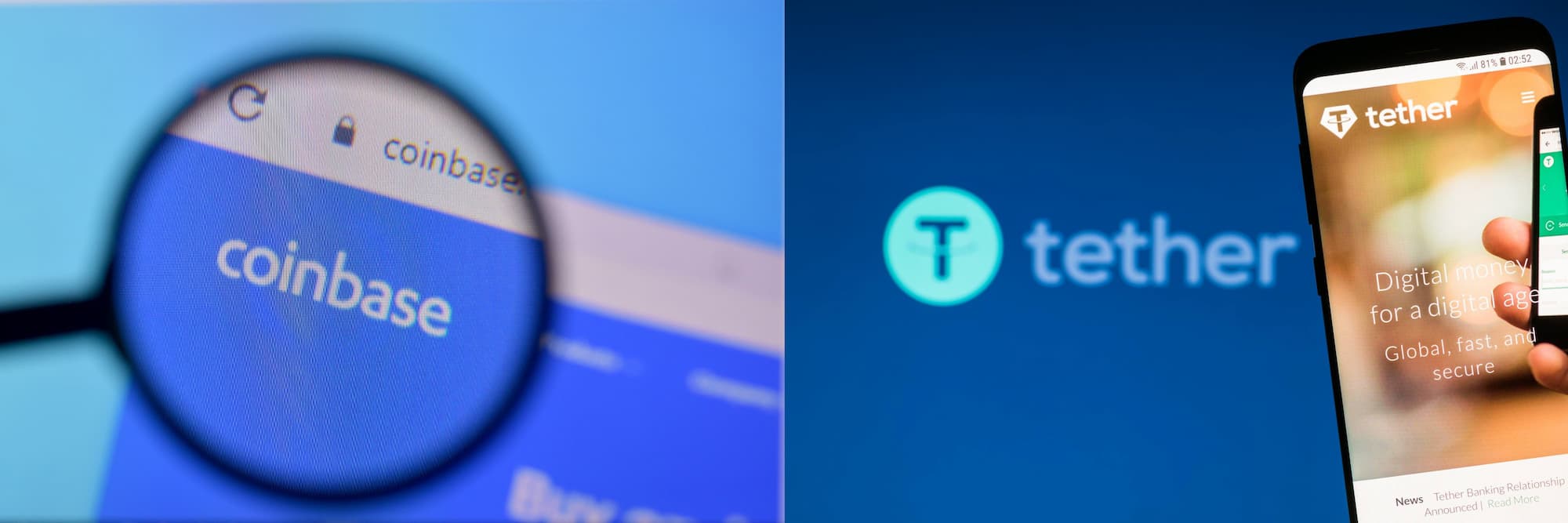 Täuscht Coinbase Kunden mit USDC? Tether-Berater beschwert sich